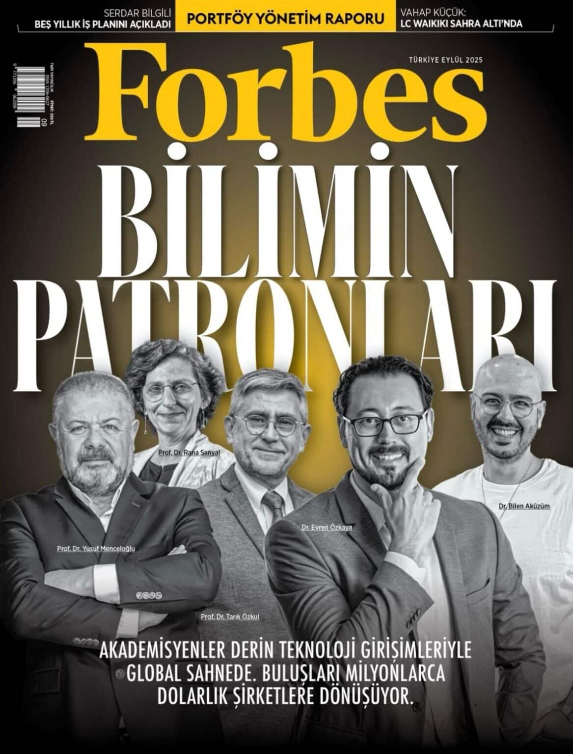Our CEO Evren Ozkaya on the Cover of Forbes Türkiye